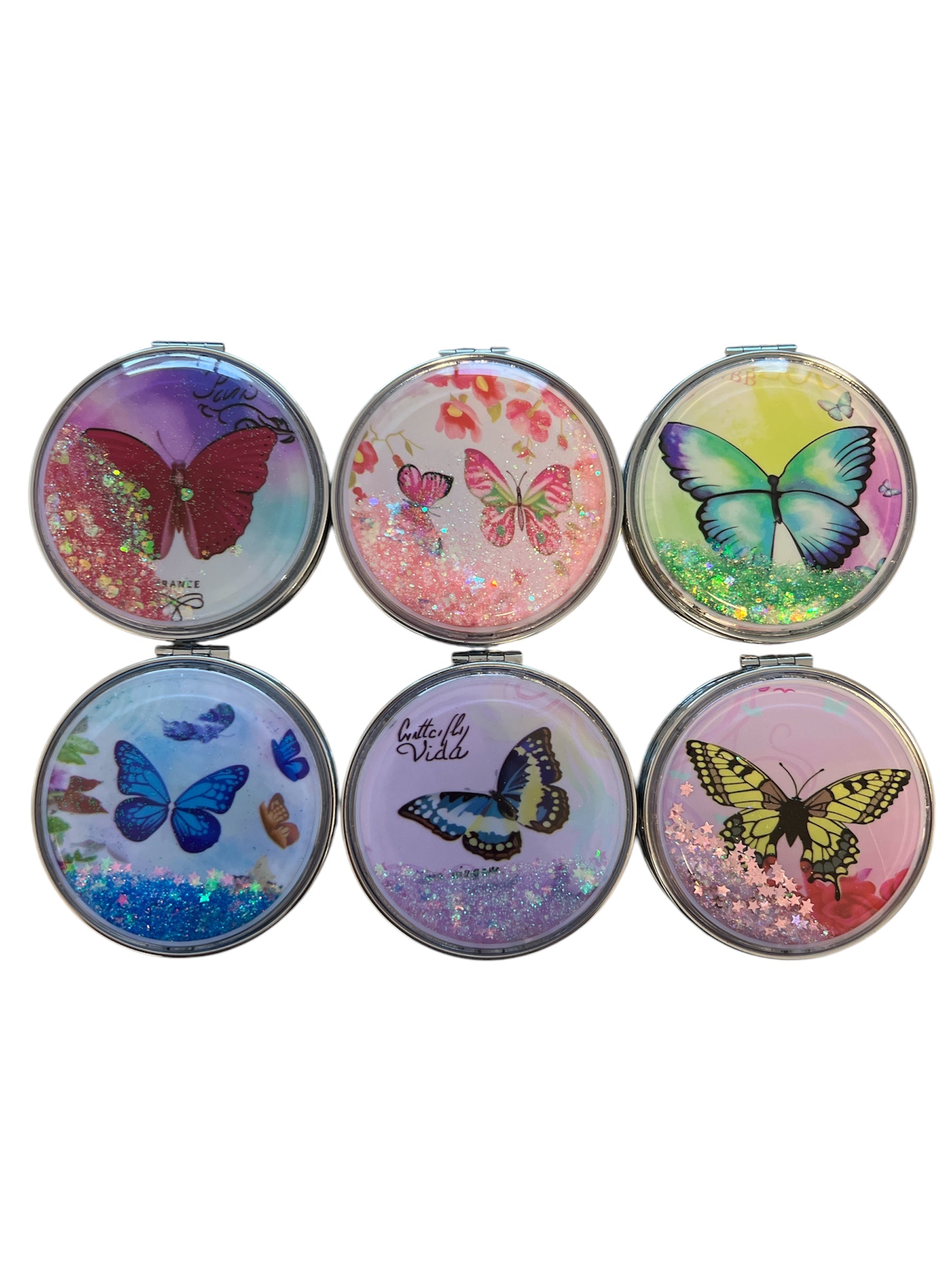 Foldable Face Mirror (Butterfly)