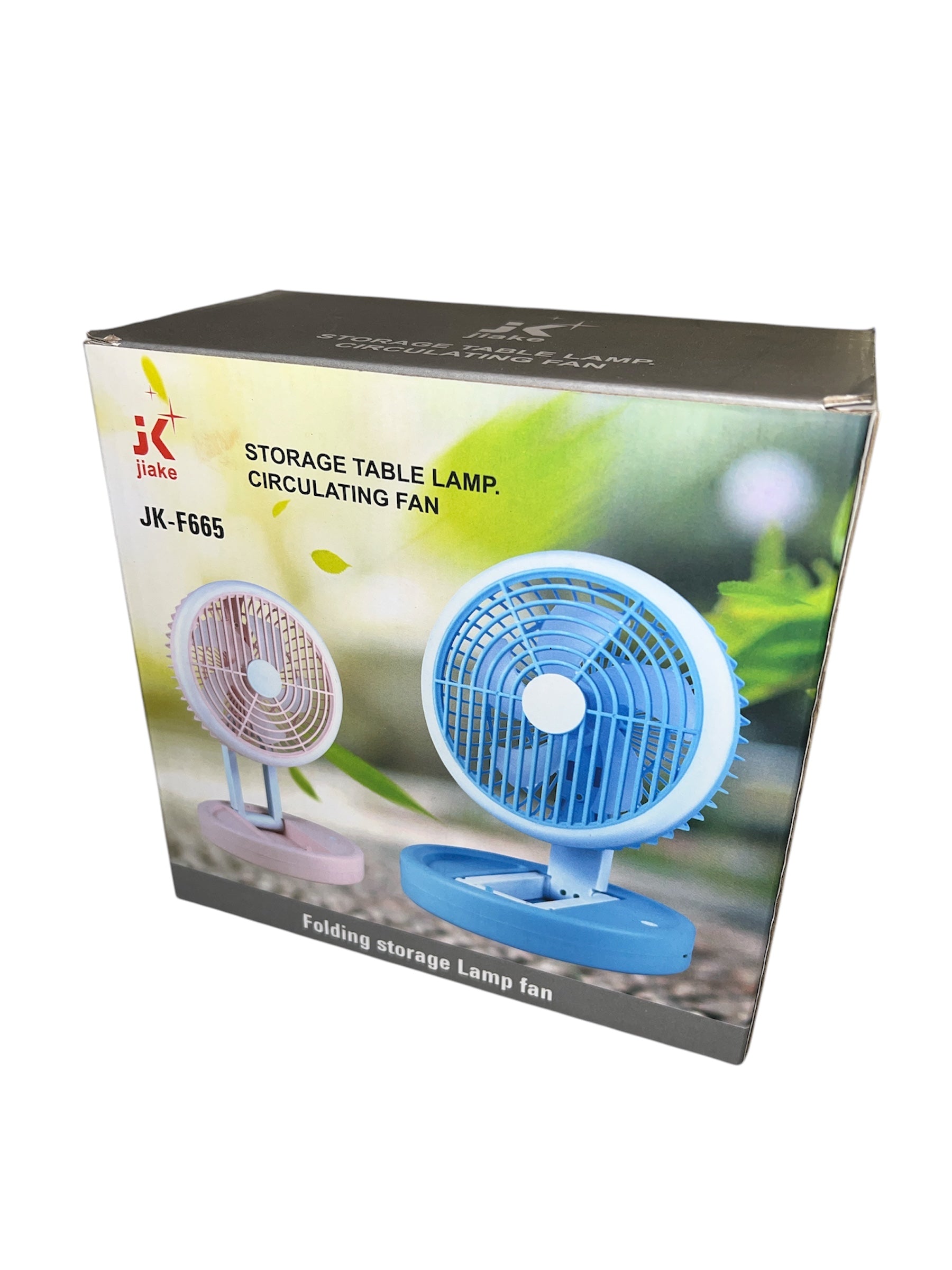 STORAGE TABLE LAMP CIRCULATING FAN JK-F666